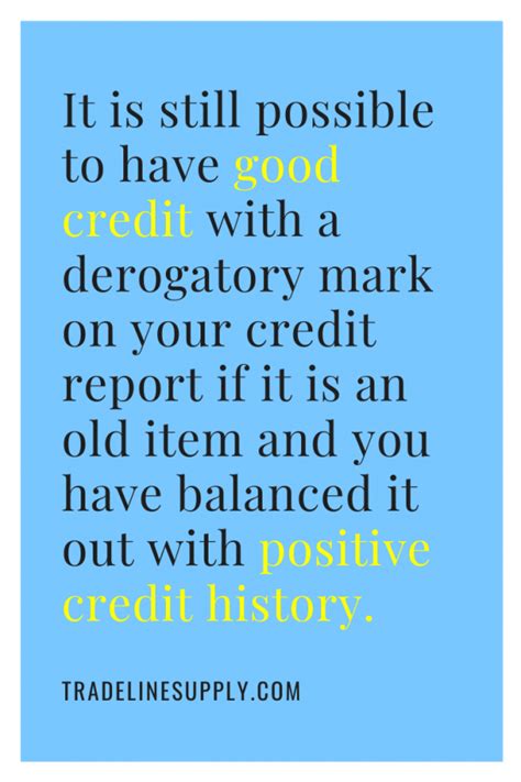 What Is A Derogatory Item On Your Credit Report