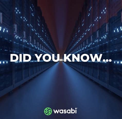 Video Wasabi Technologies On Linkedin Wasabi 2023 Global Cloud Storage Index
