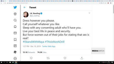 Jk Rowling Gets Cancelled For Tweet Deemed Transphobic Mediawatch