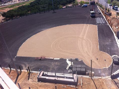 Imágenes Obras Campo De Softbol Club De Béisbol Y Sóftbol Sant Boi