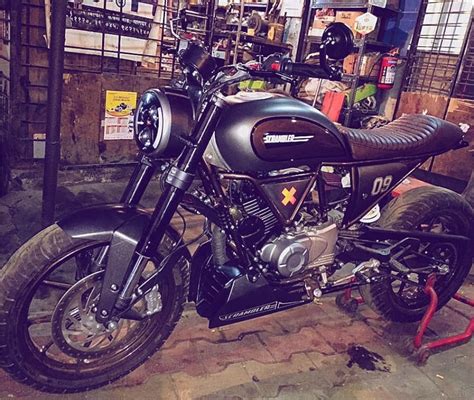 This Ducati Scrambler Is A Bajaj Pulsar 180 Modified