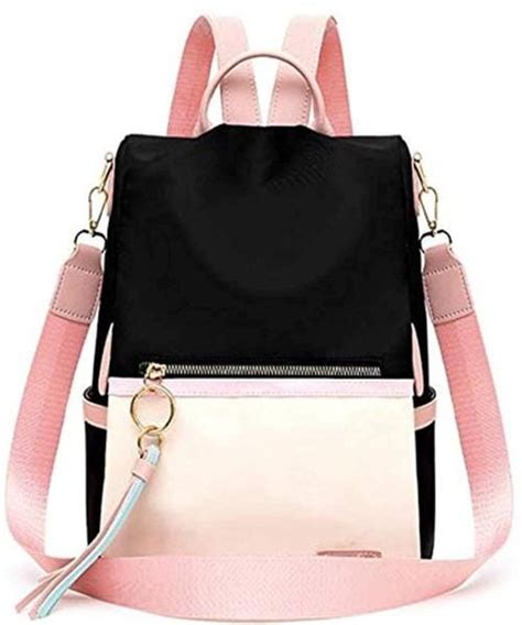 Buy Beautiful Womens 10l Pu Leather Backpack For College School Office