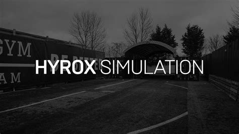 Hyrox Simulation Forders Gym