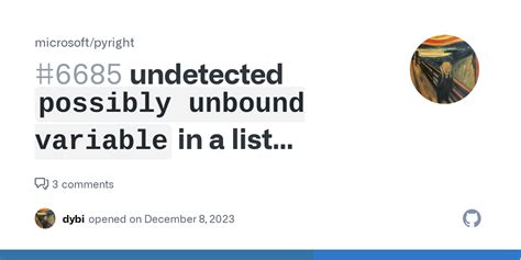 Undetected `possibly Unbound Variable` In A List Comprehension · Issue