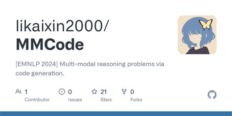 Github Likaixin Mmcode Emnlp Multi Modal Reasoning