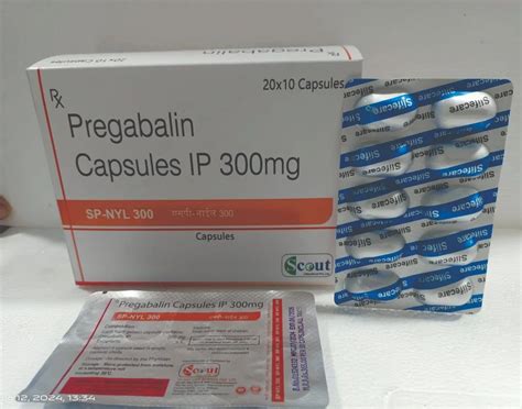 Pregabalin 300 Mg Capsule At ₹ 645 Box Pregabalin Capsules In Ambala