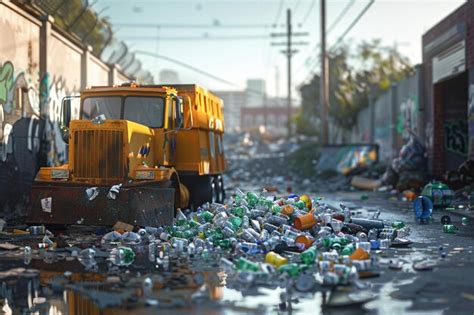 Community Recycling Program In Action Premium Ai Generated Image