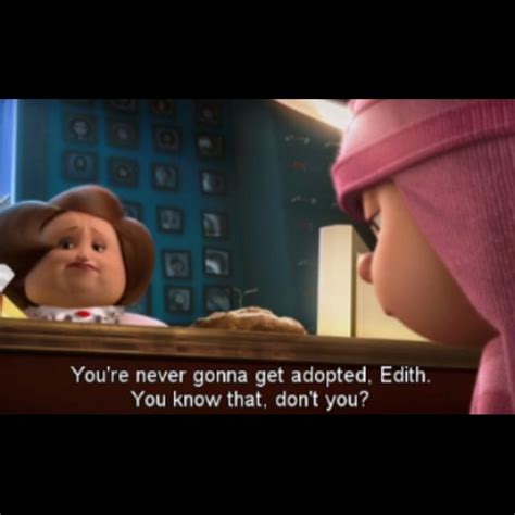 Despicable Me Edith Quotes