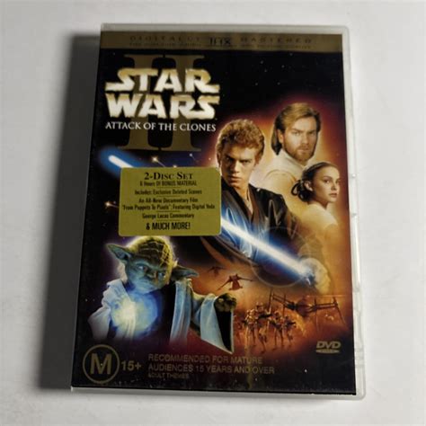 Star Wars Episode Ii Attack Of The Clones Dvd 2001 Region 4
