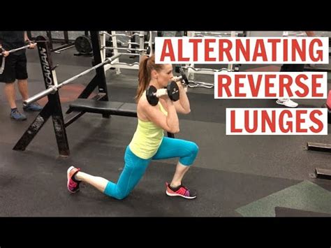 Reverse Lunges