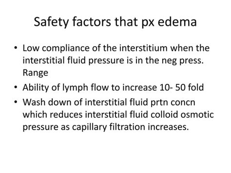 Lymph Definition Formation And Factors Affecting Lymph Flow Including