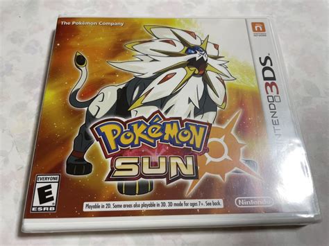 Yahooオークション 3dsソフト ポケットモンスターサン 海外 新品 未