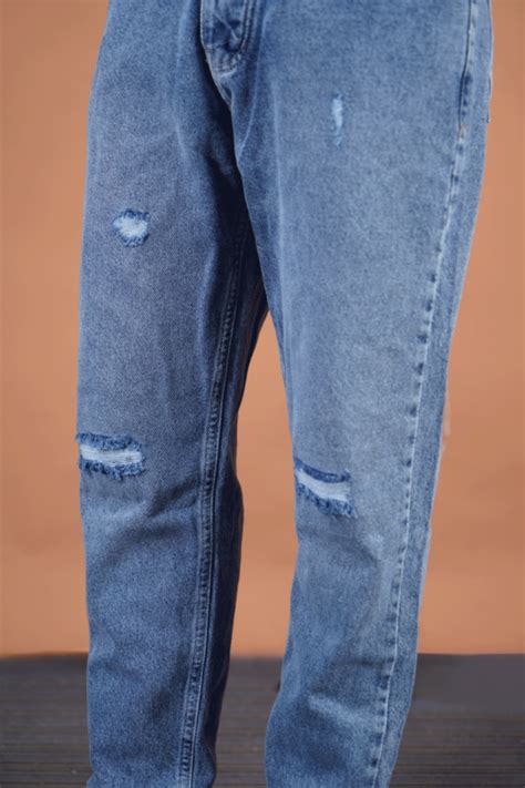بنطلون جينز كاتينج دكانك دوت كوم