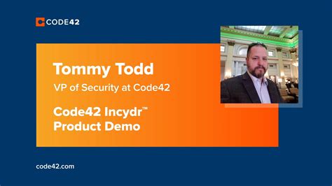 Incydr Product Demo With Code42 S Vp Of Security Code42