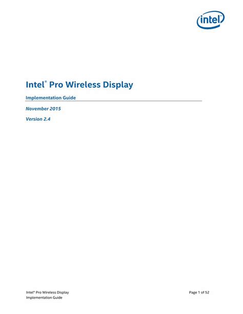 Pdf Intel Pro Wireless Display · Pdf File7 3 2 Intel Proset And Wireless Driver For Microsoft