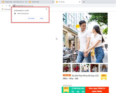 Hướng dẫn sử dụng Push Notification Wiki Simple Page