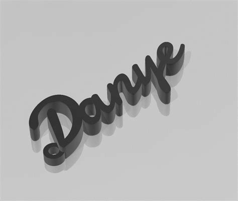 Stl File Danye 👩・3d Printer Design To Download・cults