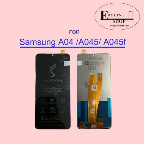 Lcd Touchscreen Samsung A04 A045 A045f Lcd Ts Fullset Lazada