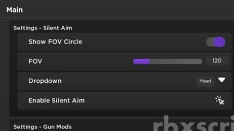 NO SCOPE ARCADE Silent Aim Customizable ESP Gun Mods Scripts RbxScript