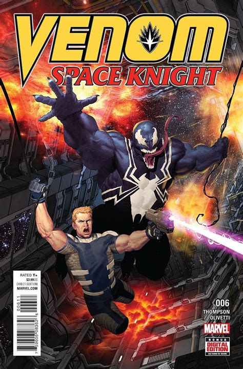 Venom Space Knight 6 Marvel Comics Book