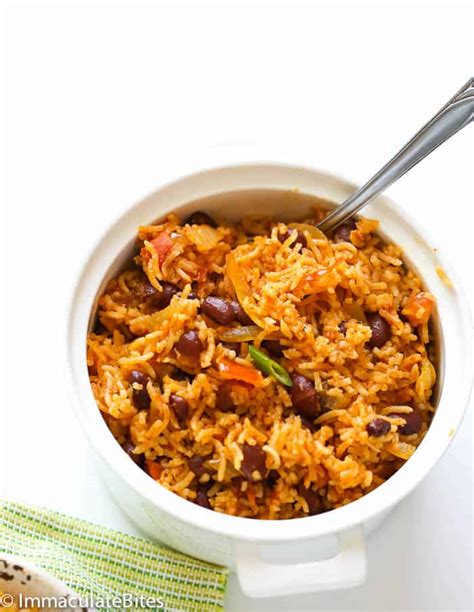 African Rice And Beans Immaculate Bites