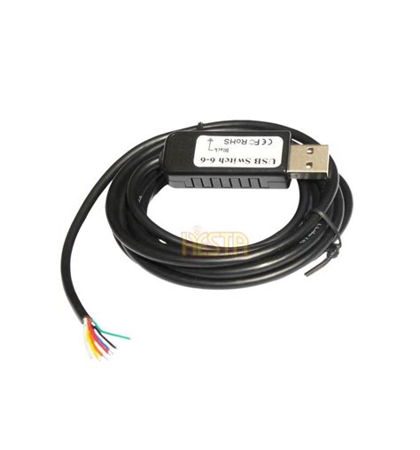 USB Cable For 6 Inputs For The Switch Switch Button DIY On The USB Port