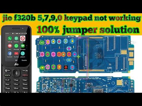 Jio F320b 5 7 9 0 Keypad Not Working Problem Jumper Solution 100