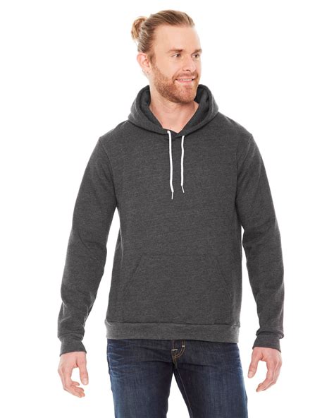 American Apparel F498w Unisex Flex Fleece Drop Shoulder Pullover
