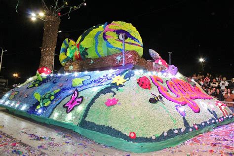 Las carrozas ganadoras en la edición 2023 de la Fiesta del Estudiante