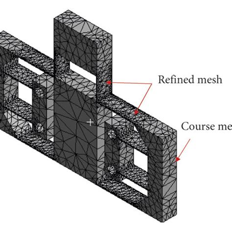 simulation setup a meshing process b metric distribution of mesh