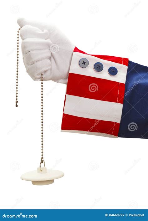 Uncle Sam Pulling Plug Stock Image Image Of Term Clean 84669727