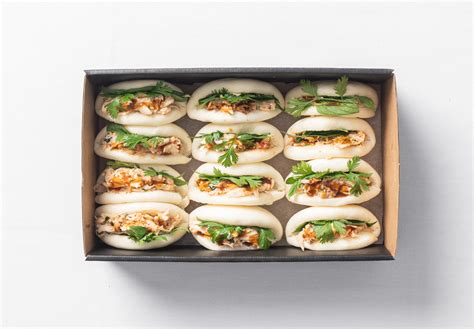 Lemongrass Chicken Chilli And Mint Bao Catering By Simon Sandall
