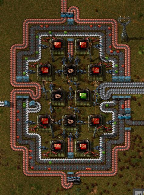 Factorio Red Circuit Blueprint