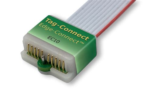 Ec06 Idc 6 Pin Castellated Board Edge Connectors Tag Connect
