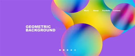 Abstract Vector Geometric Background Template Stock Vector Illustration Of Card Color 260322766