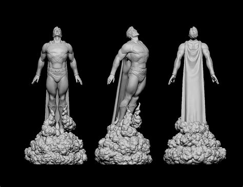 Alex Ross Superman Flying 1 4 Scale Custom Statue CANCELLED