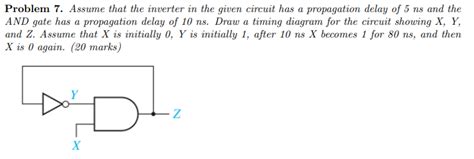 Solved Problem Assume That The Inverter In The Given Chegg
