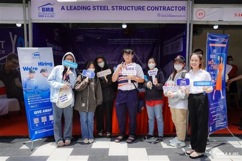 Bmb Attended The Job Fair At Ton Duc Thang University