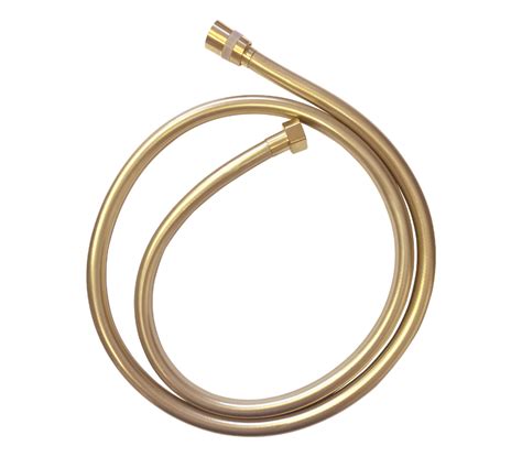 Shower Hose Smooth Brushed Brass Simply Bathrooms