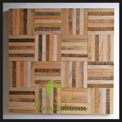 Jual Hiasan Dinding Kayu Motif Kotak Sambung