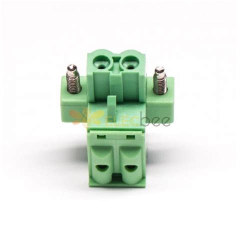 Pluggable PCB Terminal Block Straight Solder Type Spring Terminal