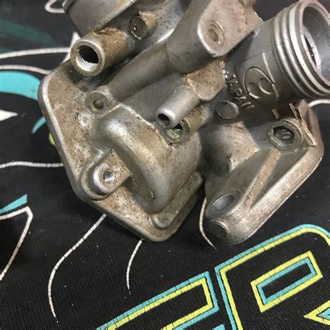 Honda C50 Carb Looking Good Sp Vapour Blasting