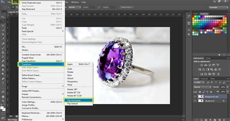 เทคนิคสลับข้างรูปภาพซ้าย ขวา บน ล่างด้วย Adobe Photoshop เว็บบอร์ด Php เว็บส่งเสริมการเรียนรู้