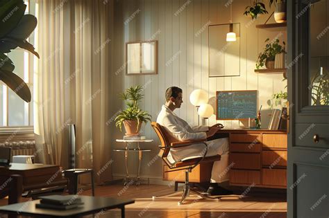 Premium Photo Doctor Conducting A Routine Checkup