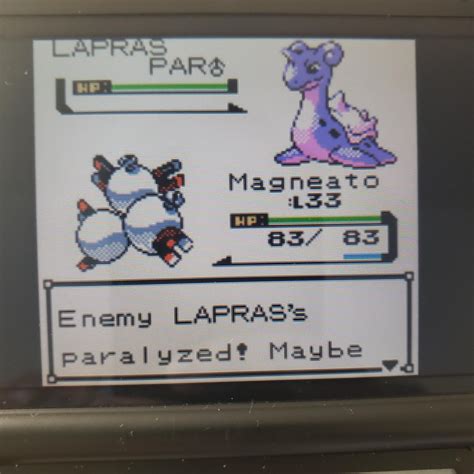2 My First Shiny Hunt Was A Full Odds Lapras In Vc Crystal And Lasted