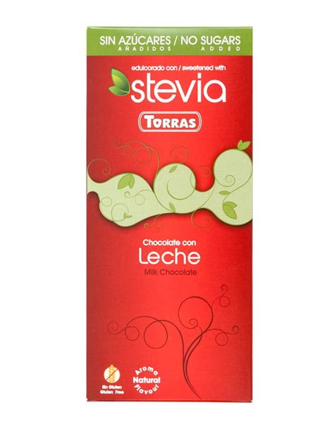 Czekolada mleczna ze stewią bez cukru bezglutenowa g Torras CZEKOLADY Kup teraz E