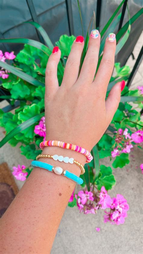 The Maui Stack Beachy Bracelets Back To School Trending Jewelry Preppy