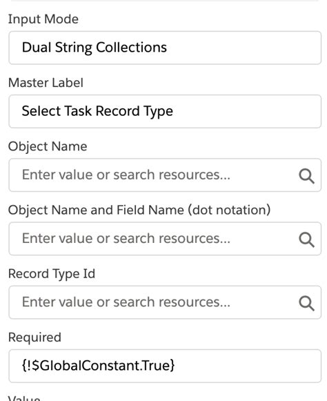 Flow Use Case New Task Button With Picklist For Selecting The Record Type UnofficialSF