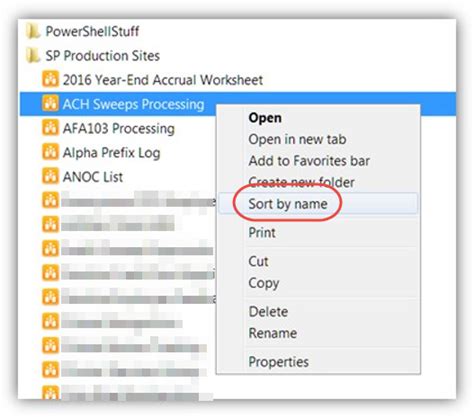sorting your web browser bookmarks one minute office magic
