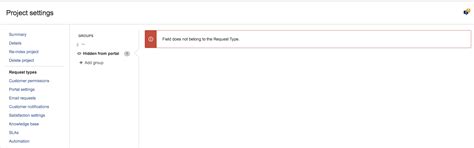 Getting The Error Field Does Not Belong To The Request Type When
